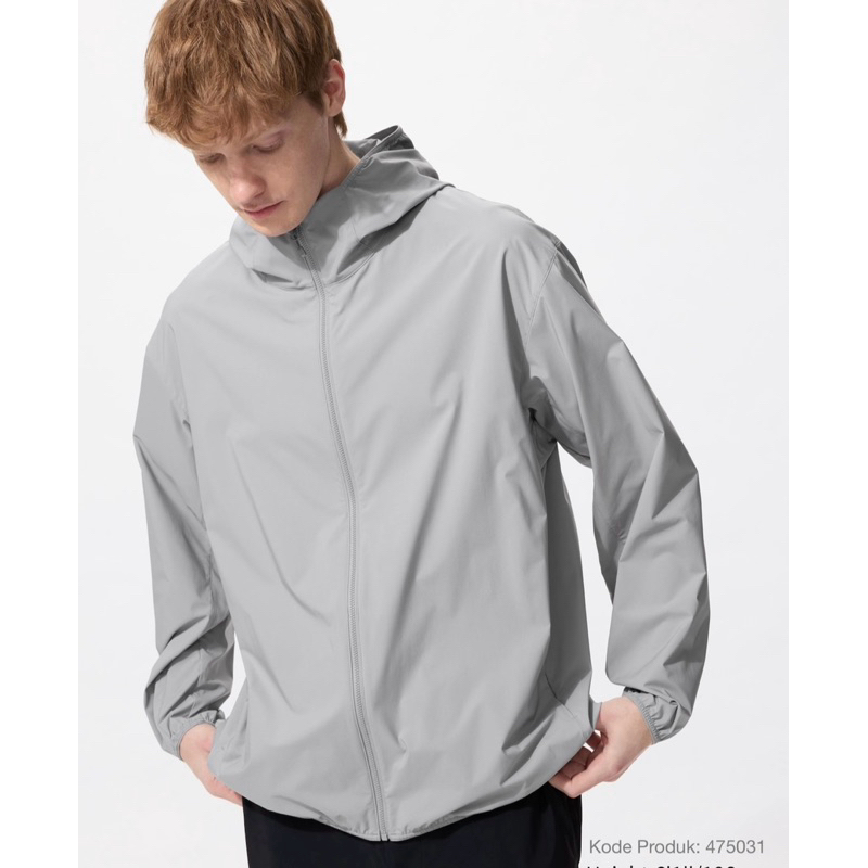 UNIQLO UV PROTECTION POCKET PARKA JACKET (WATER-REPELLENT) | Shopee ...