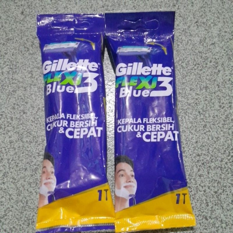Gillette flexi blue 3 (1 pcs) | Shopee Malaysia