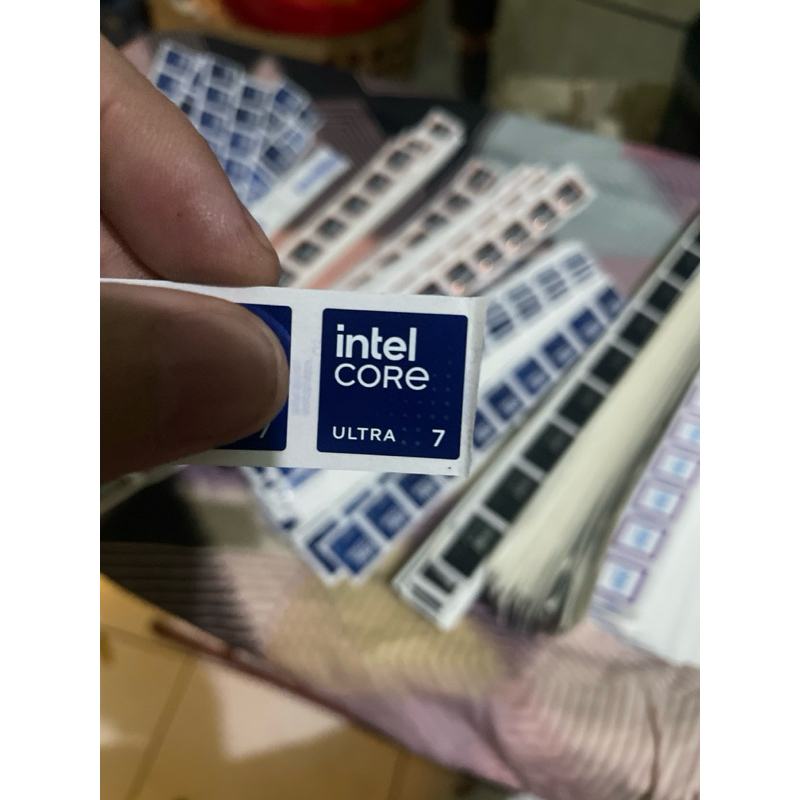 Original intel Core Ultra 7 Sticker | Shopee Malaysia