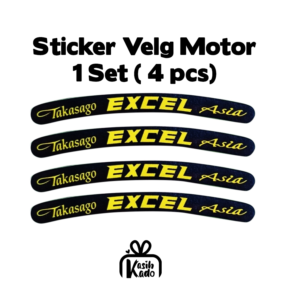 Takasago EXCEL Asia Rim Sticker | Shopee Malaysia