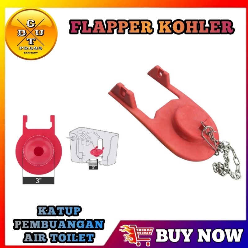 Rubber Flapper Closet Kohler Flapper Spare Parts Toilet Flush Kohler ...