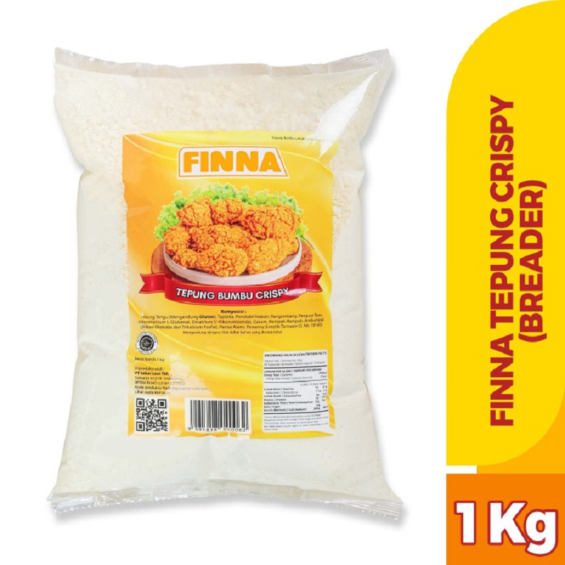 Finna Crispy Flour 1 kg Savory Crispy Kriuk (Breader) | Shopee Malaysia
