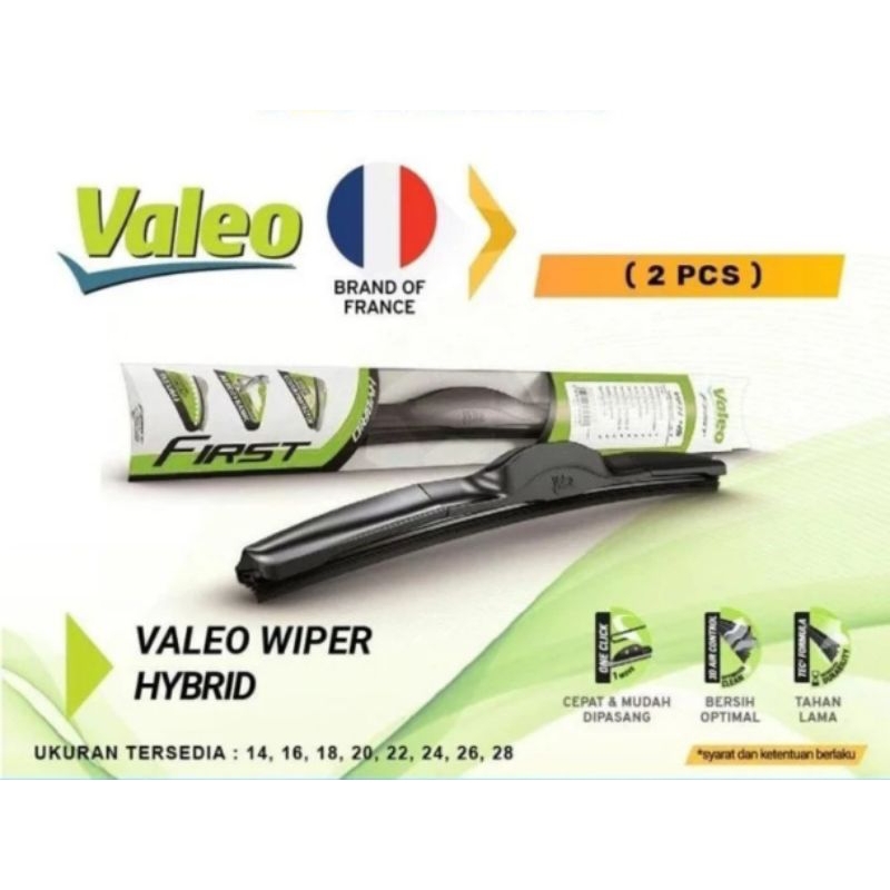 Valeo First HYBRID Blade VFHR Rubber Wiper for Honda Cars (Price per ...
