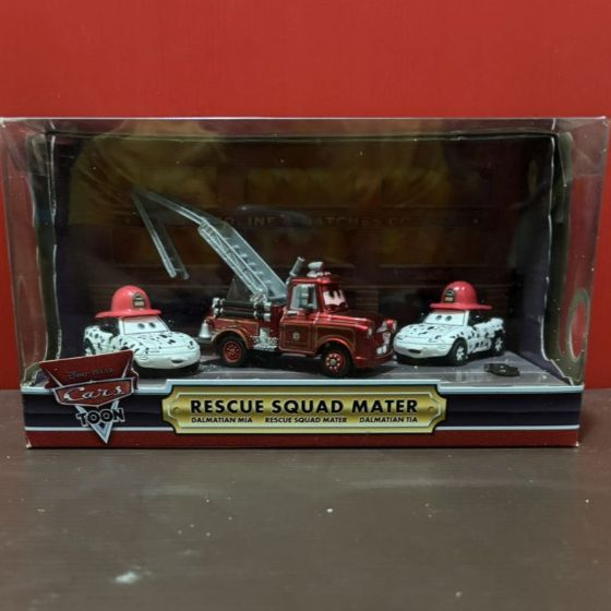 Disney Pixar - The World of Cars Mattel - Rescue Squad Mater Boxset ...