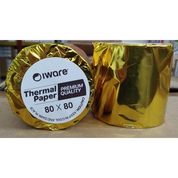 IWARE thermal Paper 80X80 thermal Printer roll 80 X 80 mm | Shopee Malaysia