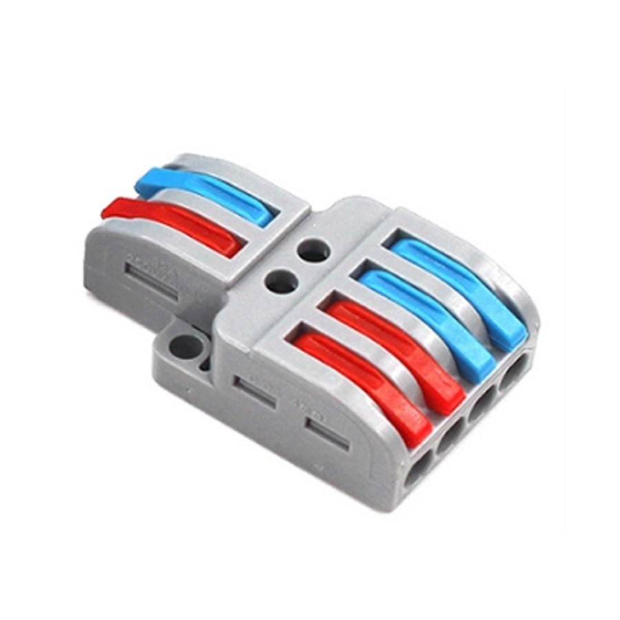 Wago Connector Terminal Branch 2 to 4 Cable Splitter Connector 2 - 4 LT ...