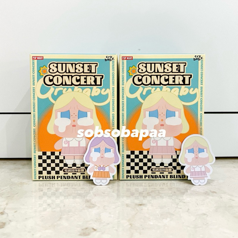 CRY BABY Sunset Concert Blind Box POP MART ORI | Shopee Malaysia