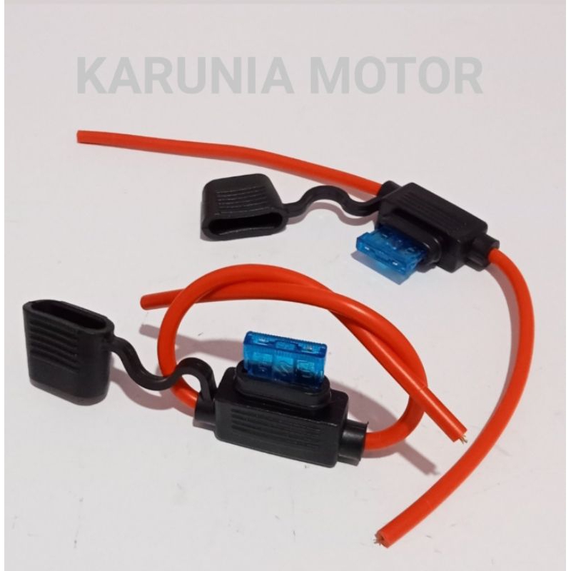 Standard waterproof fuse holder fuse box waterproof connector | Shopee ...