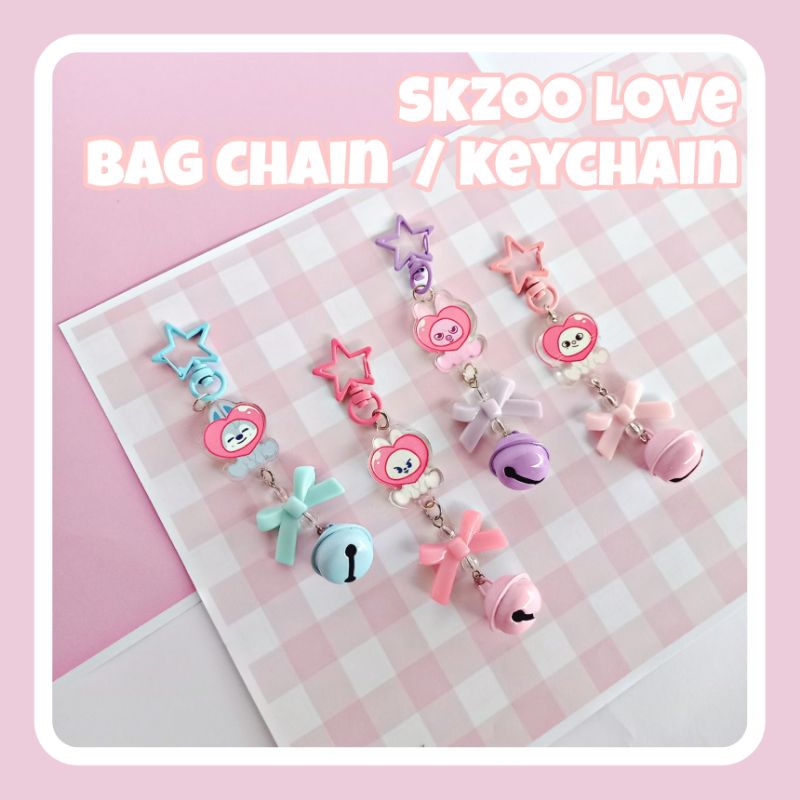 SKZOO LOVE BELL KEYCHAIN | Shopee Malaysia