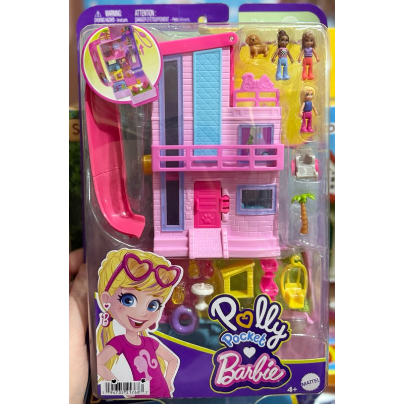 Polly Pocket Barbie Dream House Toy Set | Shopee Malaysia