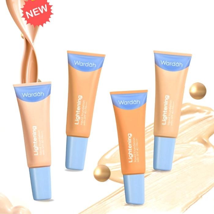 CM WARDAH Lightening Liquid Foundation 6ml Sachet | Liquid Foundation ...