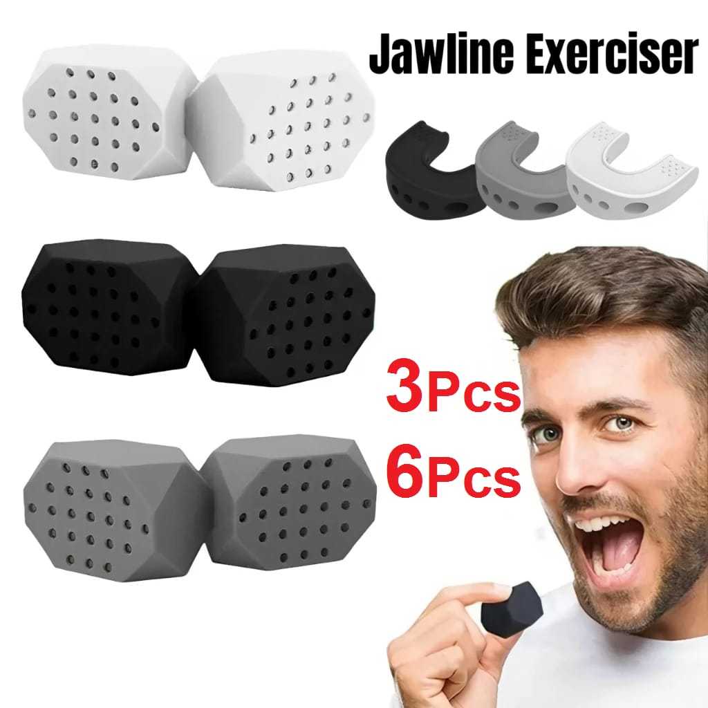 Jawline Exerciser Straightening Exercise Tool Jaw Set Package Chubby ...