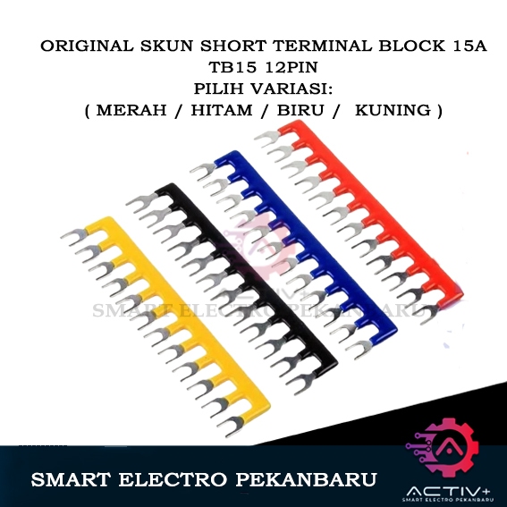 ORIGINAL SKUN JUMPER 15A 12PIN (for TB15 terminal block 15A) SHORT ...