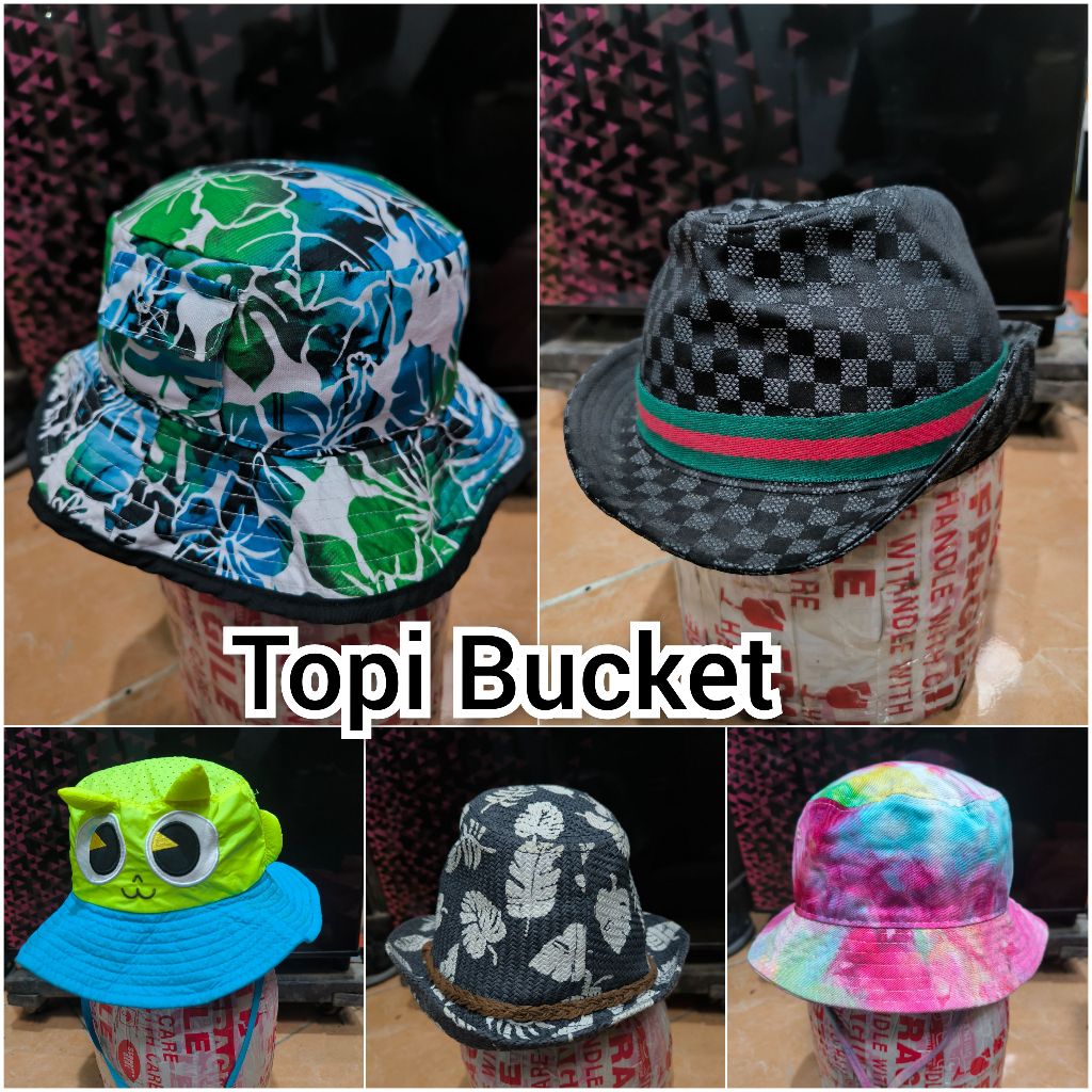 Bucket bag hat. 1 | Shopee Malaysia