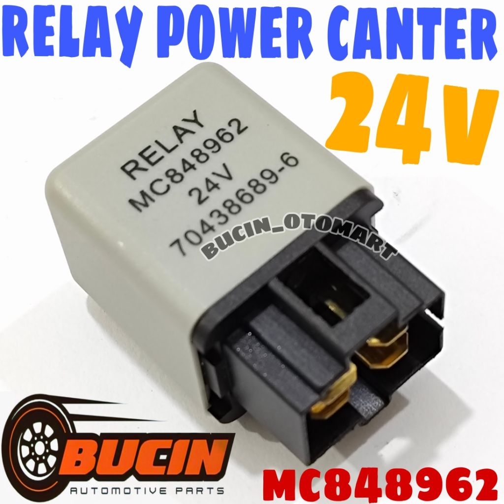 POWER RELAX RELAY / MITSUBISHI CANTER LAMP RELAY 447 - 24V LEGS 4 (4P ...