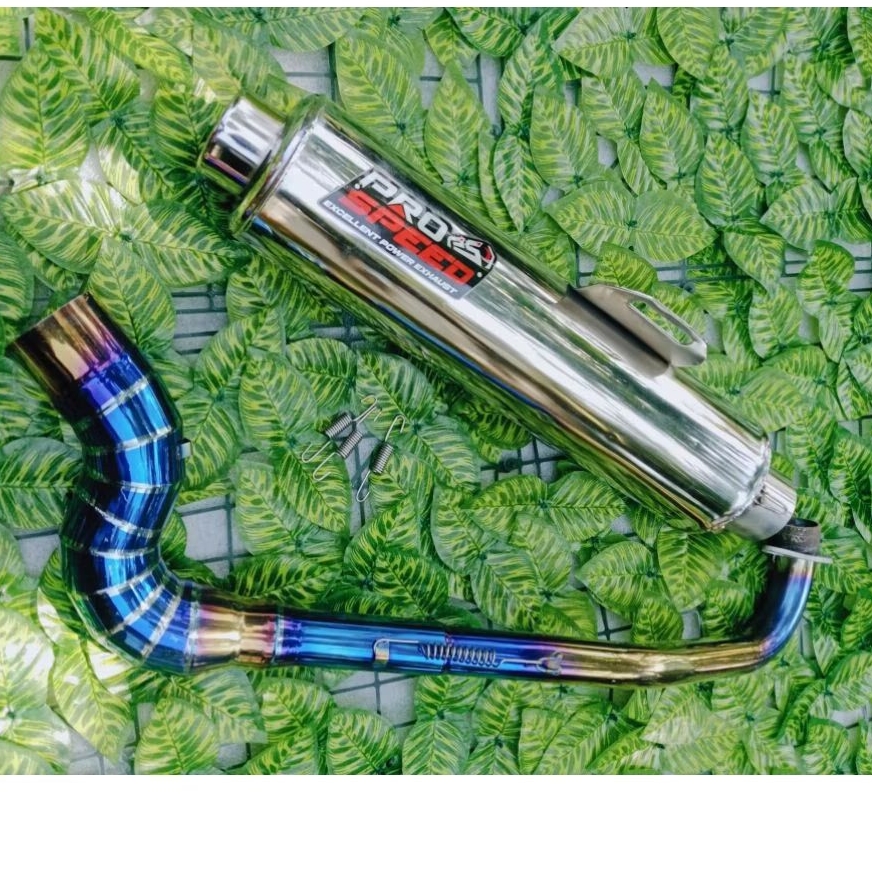 Pro speed Pipe canister contour open specs exhaust Pipe for Wave 125 ...