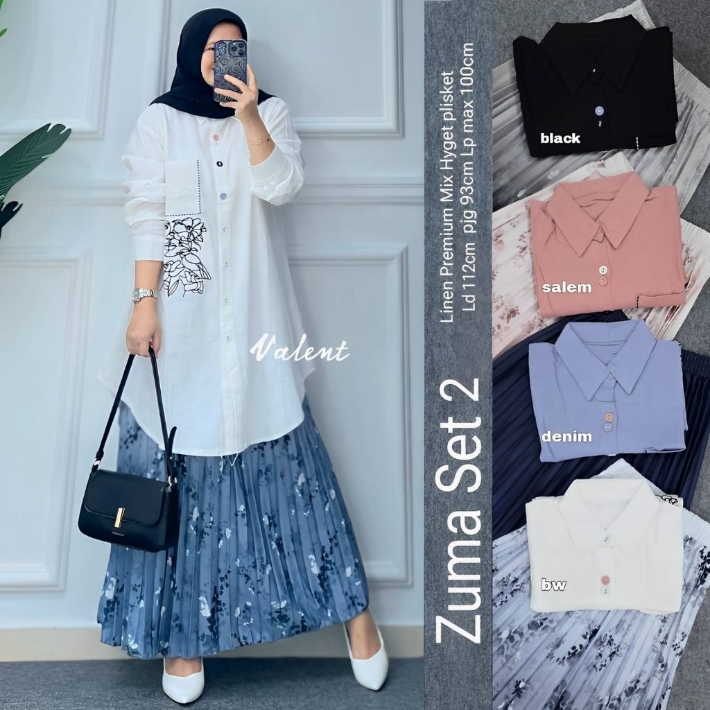 (LFS) Zuma • Vanel set by Valent // Women's Fashion skirt suits | Shopee Malaysia