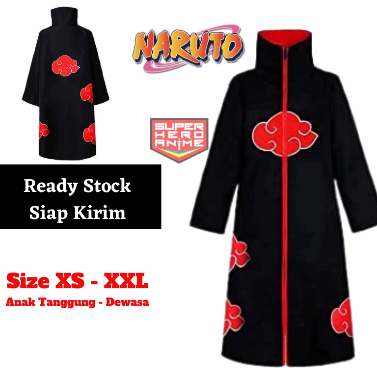 CODE P37S Akatsuki Naruto Itachi Uchiha Costume Robe Anime Cosplay ...