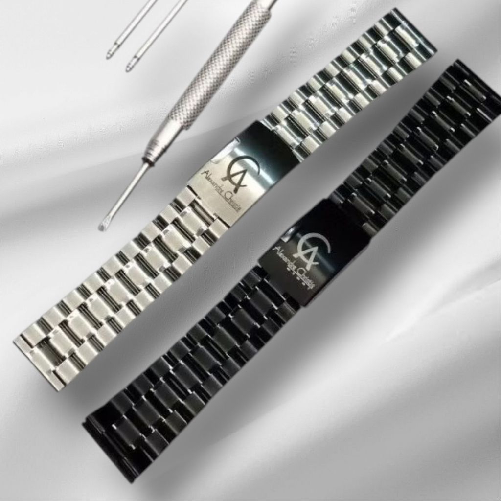 Alexander Christie Watch Chain Strap Stainless Steel Ac Watch Chain ...