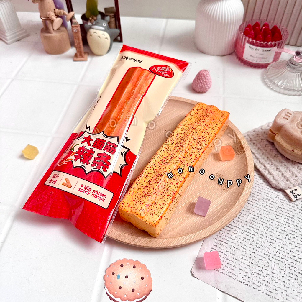 MOMOCUPPY spicy stick strips squishy by Hachimi | Shopee Malaysia