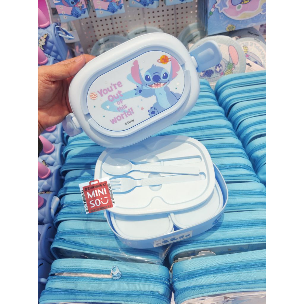 MINISO Bento Box DISNEY STITCH Collection (1600ml) | Shopee Malaysia