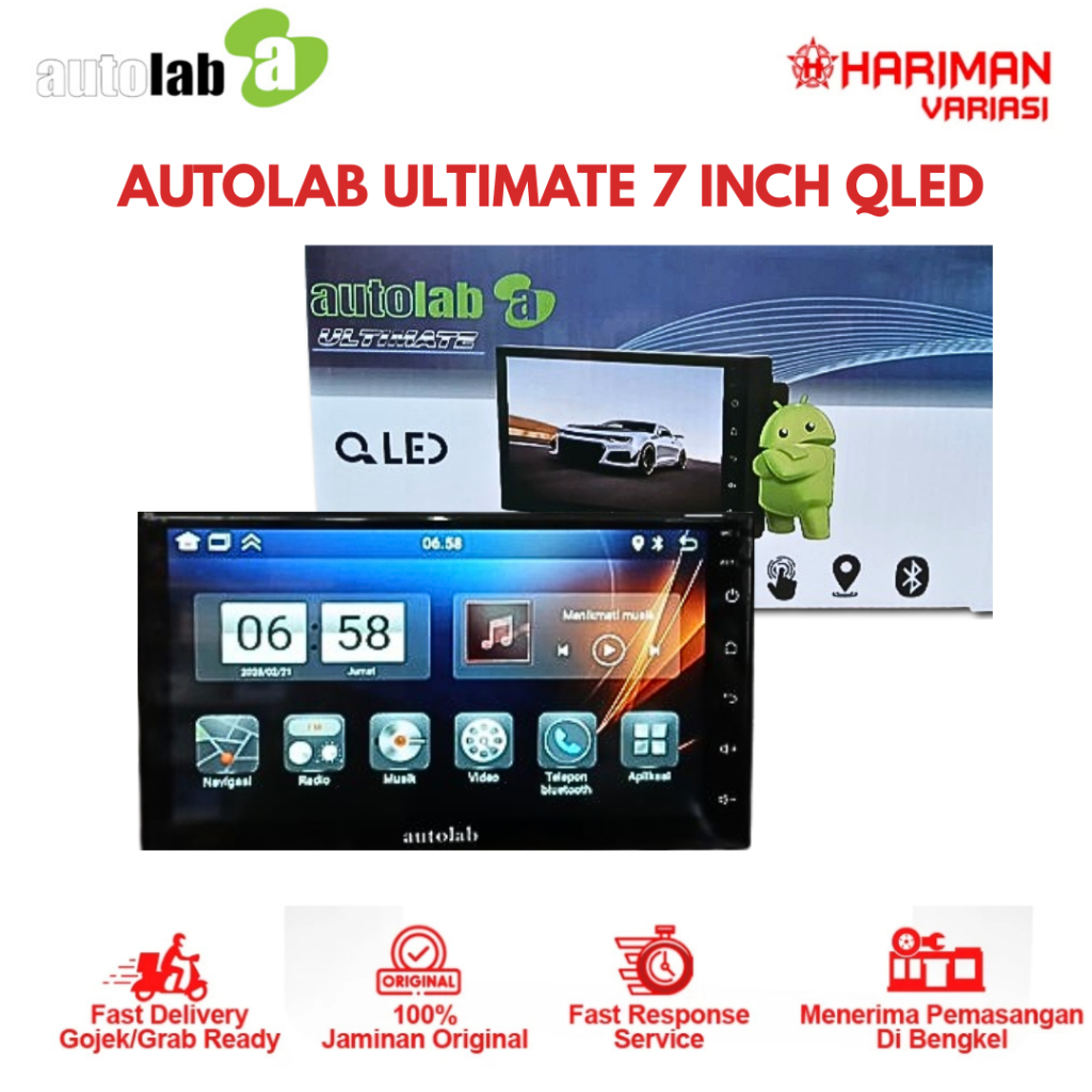 AUTOLAB 7 Inch QLED Android Car head unit ram 2/32gb | Shopee Malaysia