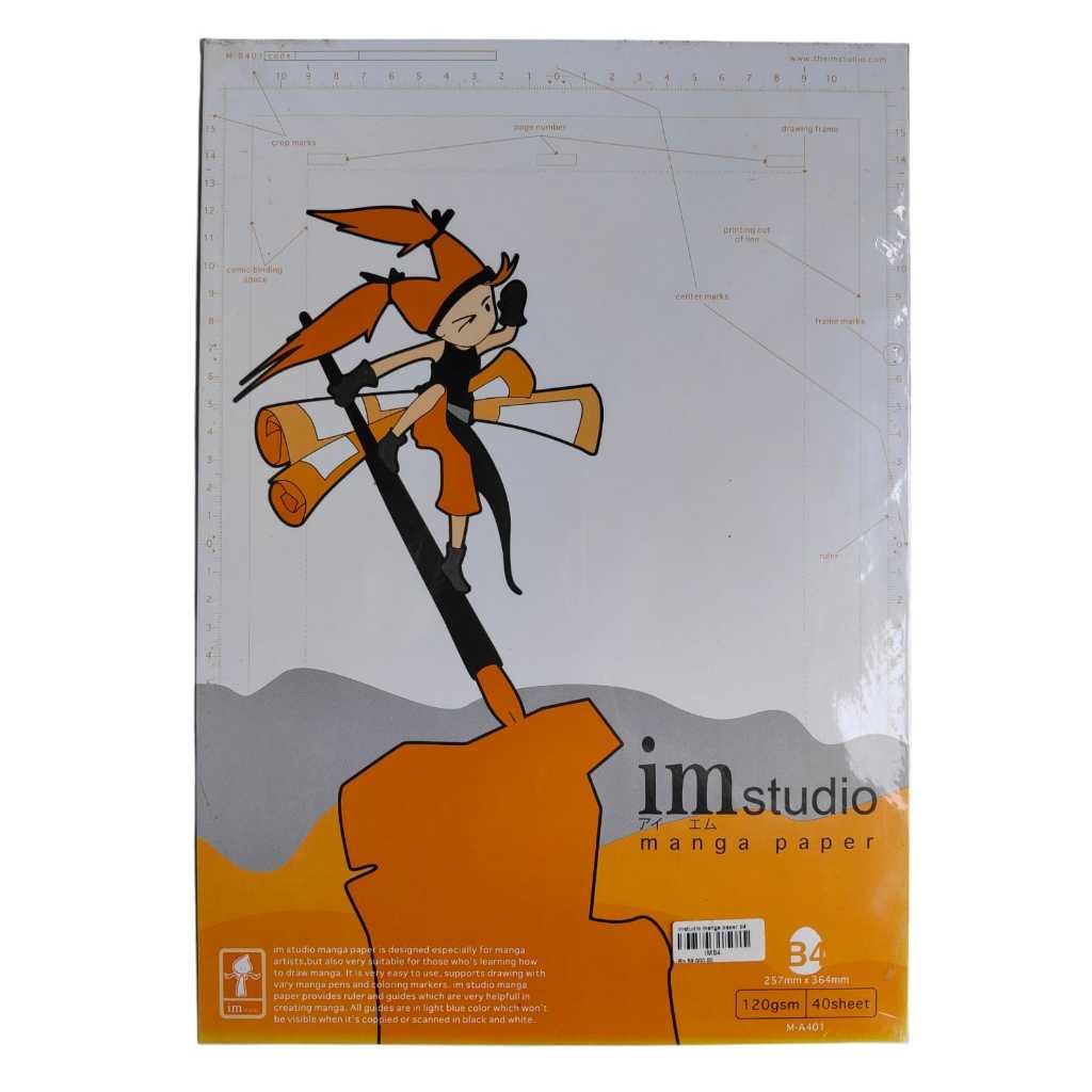 IM studio manga Paper / comic Paper / drawing Paper / Manuscript Paper ...