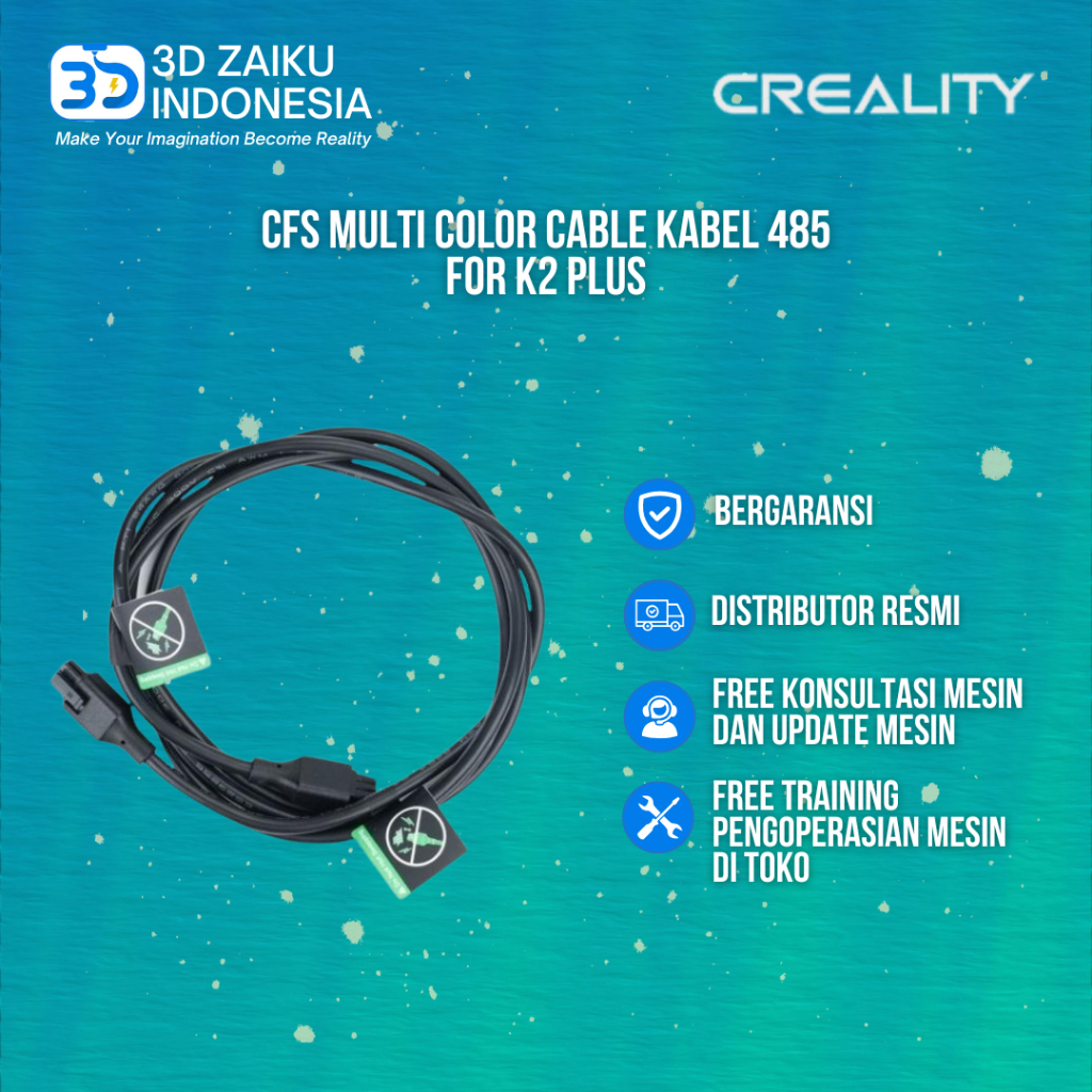 Creality K2 Plus CFS Multi Color Cable 485 Cable | Shopee Malaysia