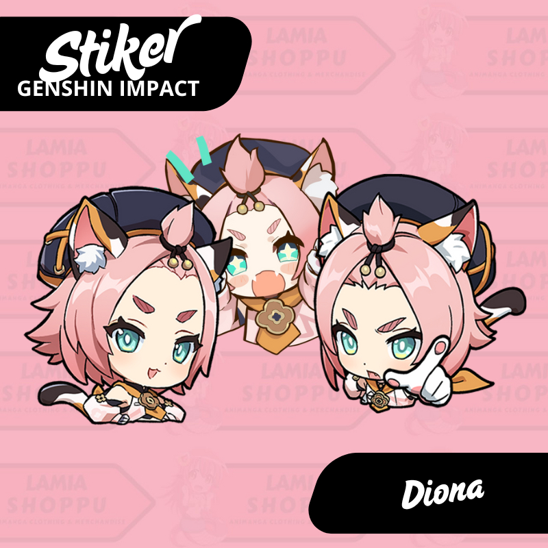 Genshin Impact Diona Sticker | Diona Genshin Sticker | Diona Sticker GI ...