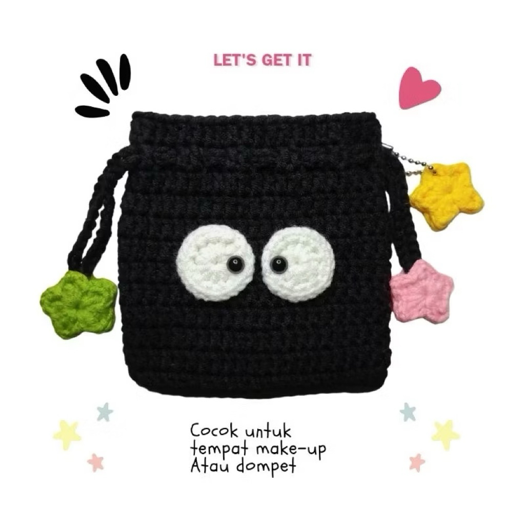 [B923] Studio Ghibli Spirited Away Kiki Delivery service Pouch crochet ...