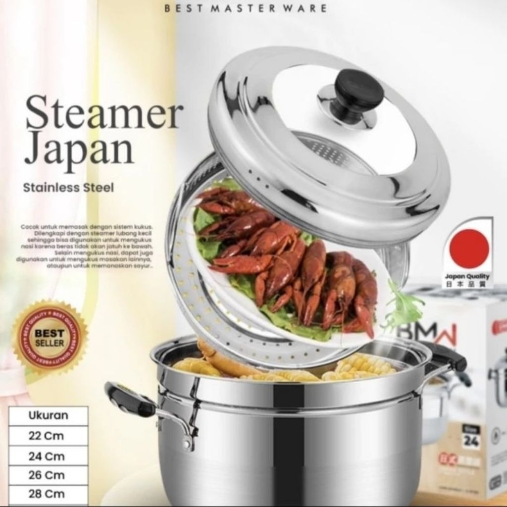 BMW Steamer Pot 22 cm | Shopee Malaysia