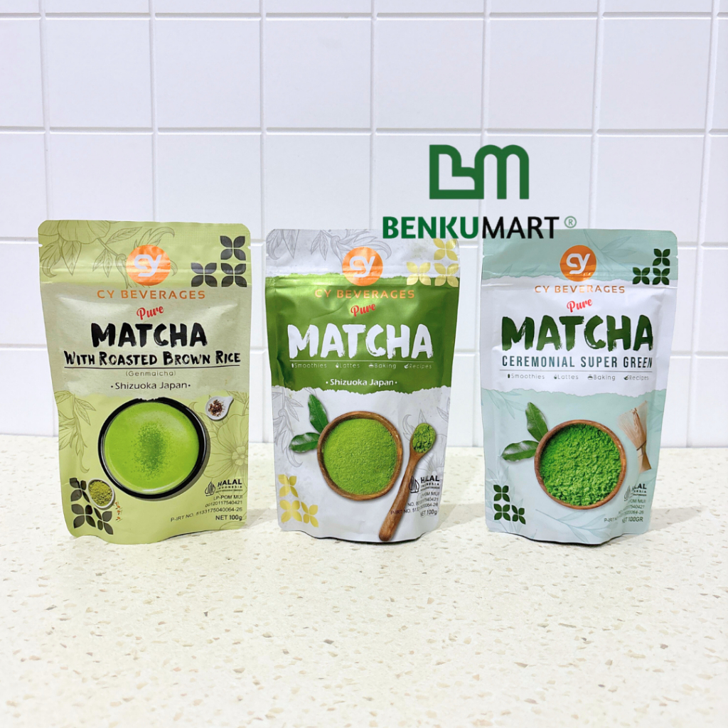 CY Beverages | Japanese PURE MATCHA - All Variants (100 gr) | Shopee ...