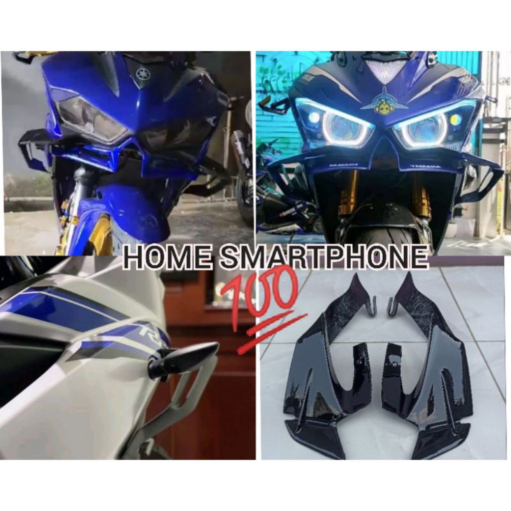 Aero Winglet Yamaha R25 v1 BMW model | Shopee Malaysia