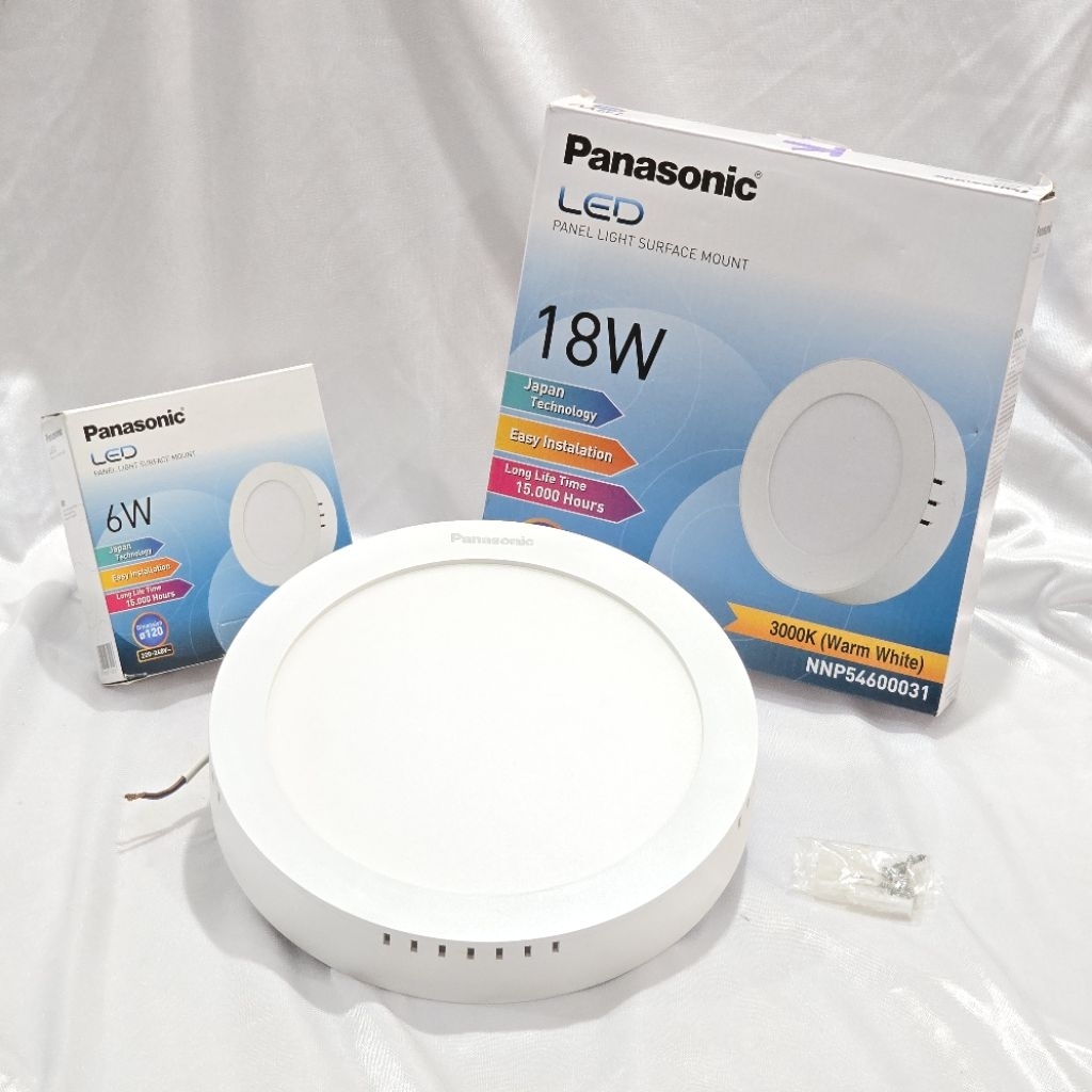 PANASONIC DOWNLIGHT LAMP ROUND OUTBOW 6W 12W 18W CEILING LED PANEL ...