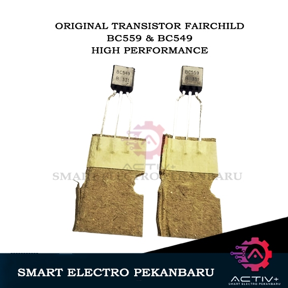 ORIGINAL 1 SET BC549 BC559 FAIRCHILD ORIGINAL FC TRANSISTOR BC 559 BC ...