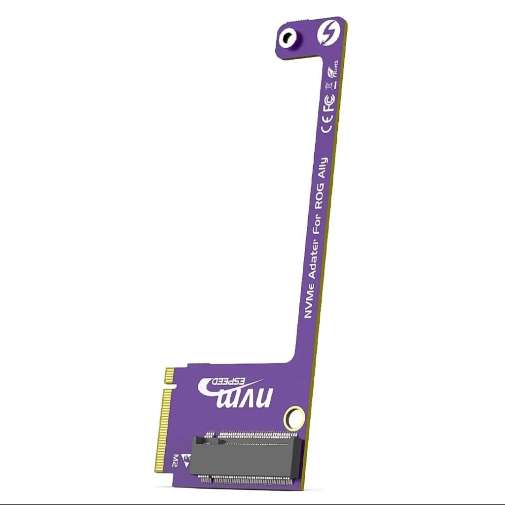 NVME 2280 SSD Adapter for upgrading ASUS ROG Ally Z1 / Z1 Extreme ...