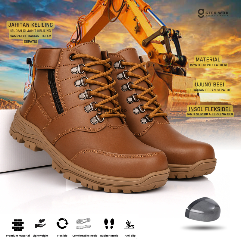 Men's Safety Shoes Steel Toe Steel Toe Safety Boots - Safety Shoes ...