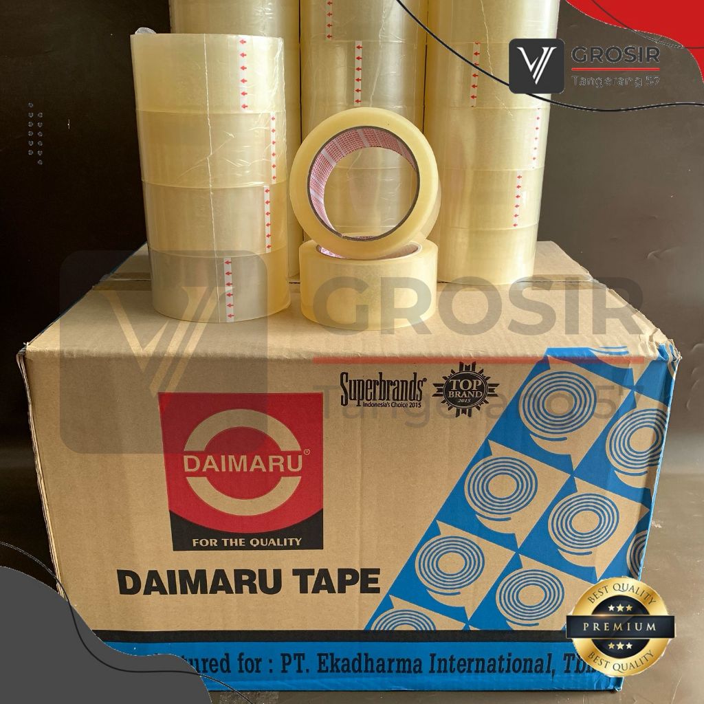 Daimaru OPP Clear Duct Tape 48 mm x 90 Yards 1 Pcs | Shopee Malaysia
