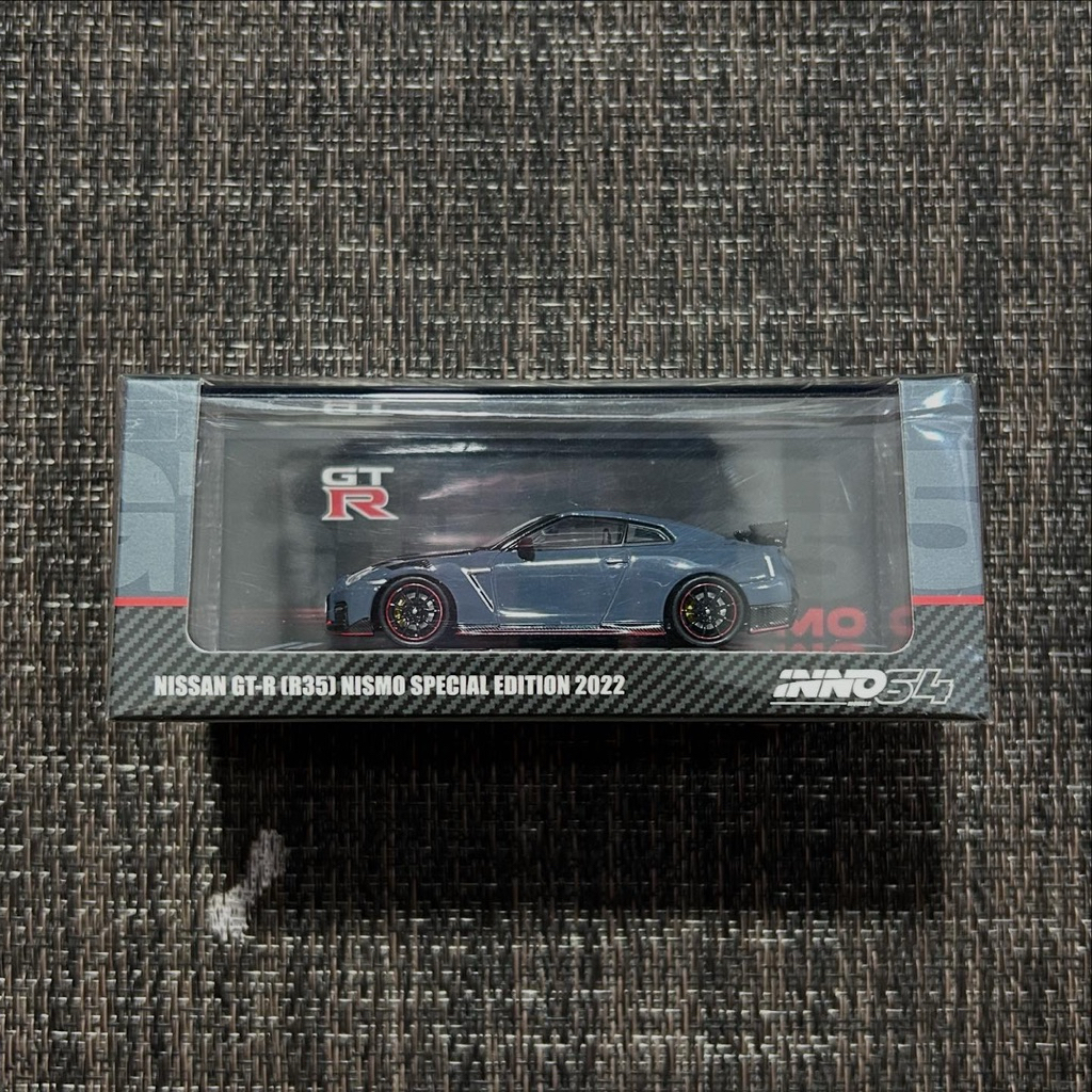 Inno64 Nissan GT-R (R35) Nismo Special Edition 2022 Stealth Grey ...