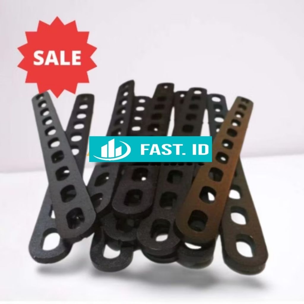 GANTUNGAN Iron plate brackets 2mm 3mm 4mm 5m thick exhaust hanger ...