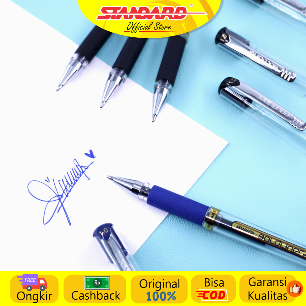 Standard - Pen Boldliner PRO 1.0 / Unit (Pen, Pen, Ballpoint) | Shopee ...