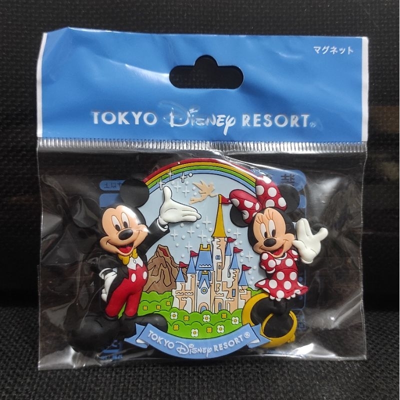 Tokyo Disneyland Mickey Minnie Mouse Refrigerator Magnet Souvenir ...