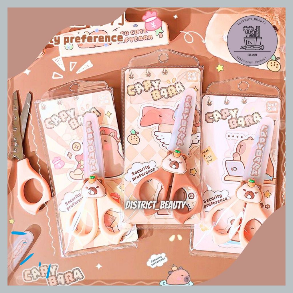 Capybara SCISSORS KAPIBARA CAPPYBARA PAPER SCISSORS FREE PROTECTIVE ...