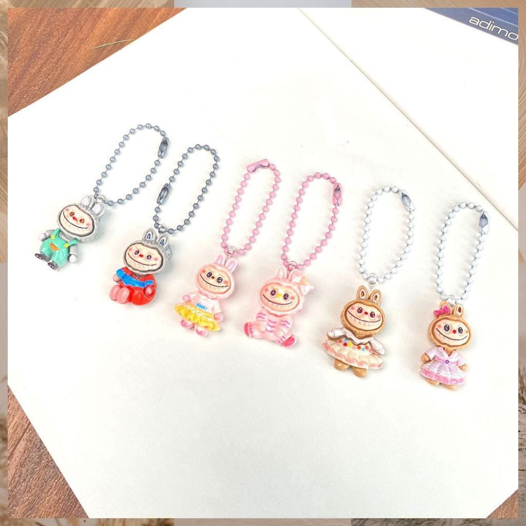 GANTUNGAN Labubu Doll Keychain || Labubu Keychain Labubu Doll Bag Chain ...