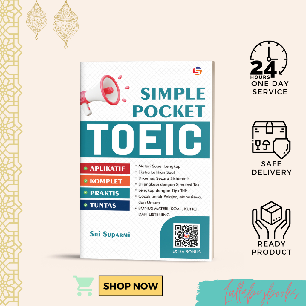 Toeic SIMPLE POCKET TOEIC NEW Study Book | Shopee Malaysia