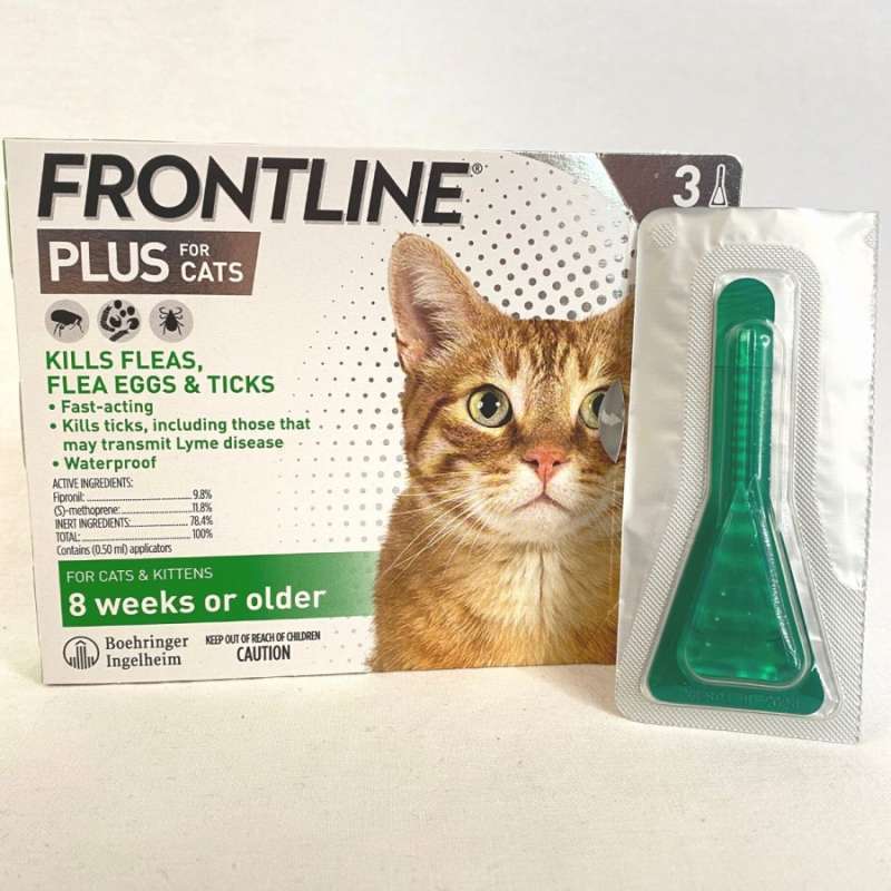Frontline Plus For Cats & Kittens (box) | Shopee Malaysia