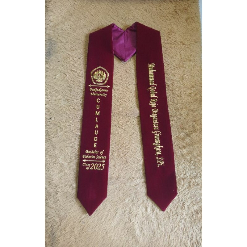 (QUICK PROCESS) GRADUATION SAVE / Necklace Sash / Sash / Stanford ...