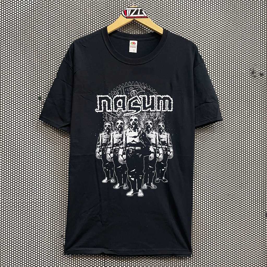 T Shirt Band Official NASUM - ENGINE OF DEATH Original | Shopee Malaysia