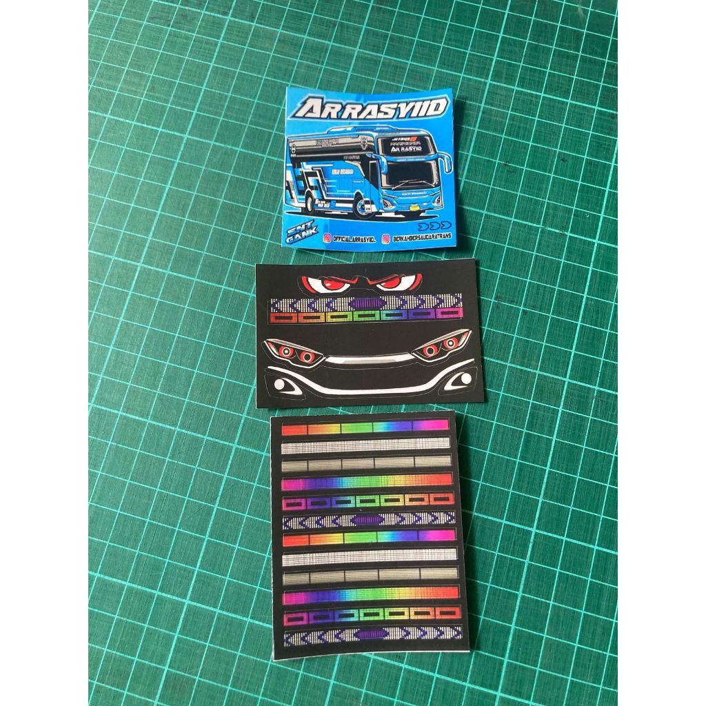 Jetbus BUS Light Miniature Sticker Vol.2 (BONUS STC BUS) | Shopee Malaysia