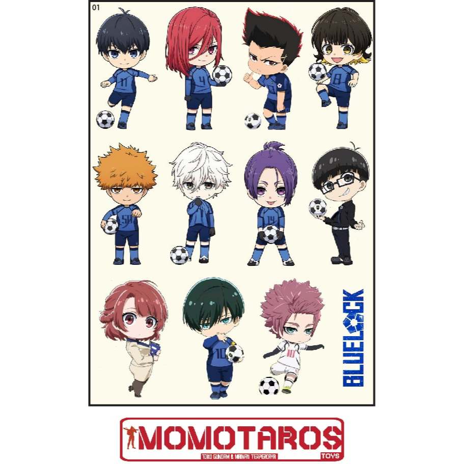 Chibi Blue Lock Sticker 1 pc | Shopee Malaysia